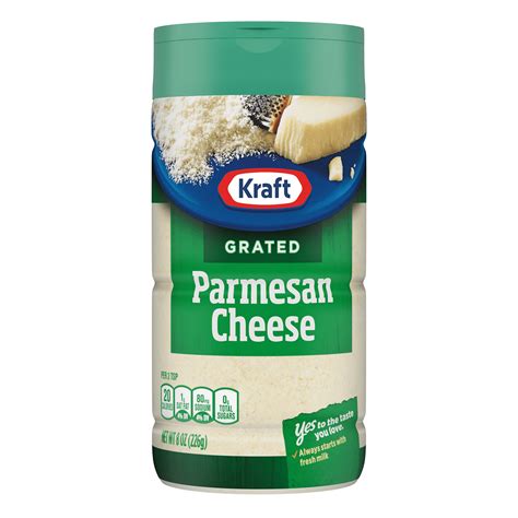 Kraft Grated Parmesan Cheese Shaker 8 Oz Bottle