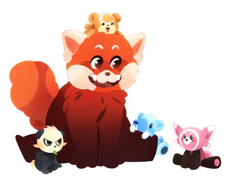 Panda Rojo Pokemon Por