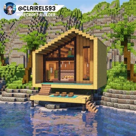 Minecraft Tutorial How To Build An Easy Boat House Artofit