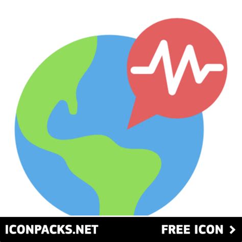 Free Earthquake World Seismometer Location Svg Png Icon Symbol