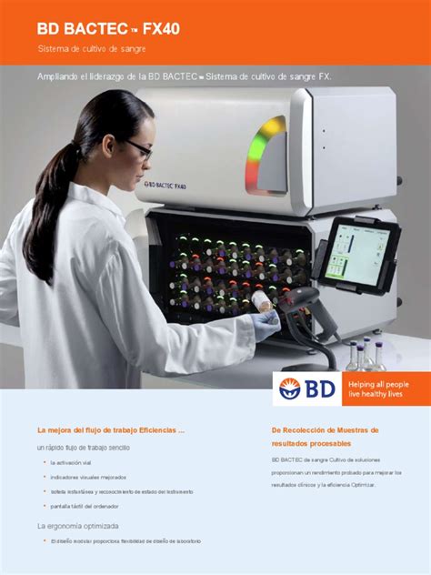 Bactec Fx40 Blood Culture System Enes Pdf