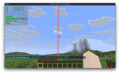 Coordinates Display Minecraft Mods Curseforge