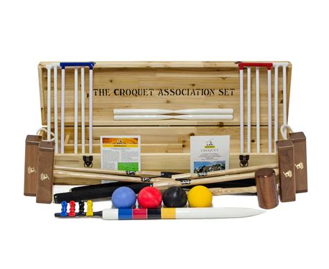 Quality Wooden Croquet Sets George Wood Mallets