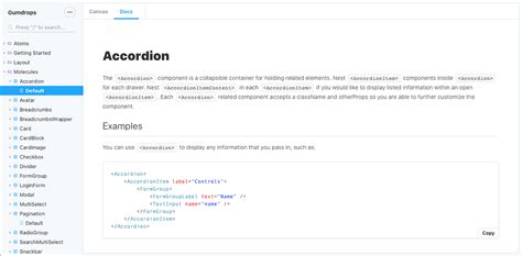 Storybook Docs With Mdx Support And Addon Knobs By Michele Gumgum Tech Blog Medium