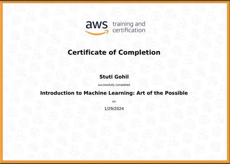 Awsmachinelearning Certificationjourney Machinelearning Aws Grateful Stuti Gohil