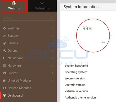 How To Add A New Ip Address In Virtualmin Linux Vps Hosting Accuweb Help Center