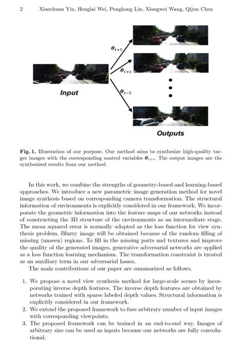 Novel View Synthesis For Large Scale Scene Using Adversarial Loss Deepai