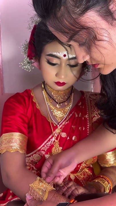 Bride Er Gold Collection Gulo Just Wow😍 ব্রাইড এক বাক্স গহনা পড়ল🥰 Youtube