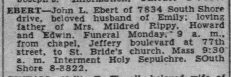 John Louis Ebert 1881 1955 Find A Grave Memorial