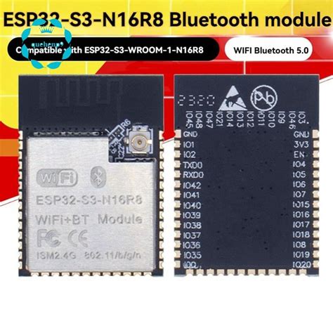 Quehenp9 Esp32 S3 N16r8 โมดูลไร้สาย Esp32 S3 Wroom 1 Dual Core Wifibluetooth50 โมดูลสําหรับ
