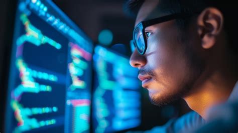 Software Developer Digital Technology Software Development Concept Coding Programmer Deloper Te