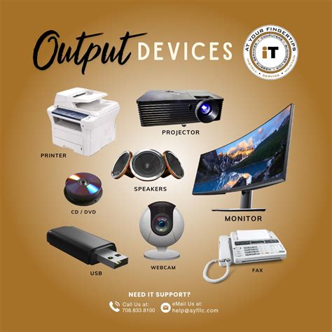 Computers At Your Fingertips 🖥️ What Are Output Devices 🎧📺 Output Devices Are Hardware