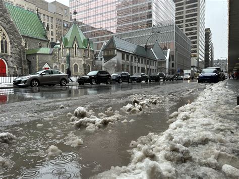 Rain Expected In Montreal As Spring Break Comes To An End