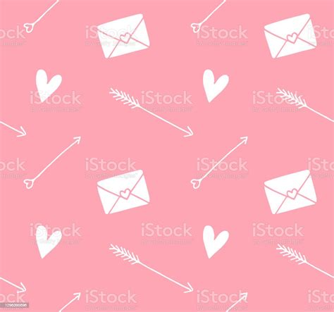 다른 발렌타인 데이 하트 화살표와 문자의 벡터 원활한 패턴 0명에 대한 스톡 벡터 아트 및 기타 이미지 0명 2월 공휴일