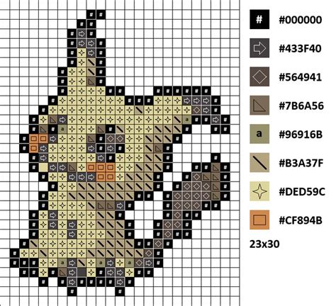 Mimikyu Arte Ponto Cruz Ponto Cruz Pano De Boca