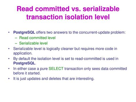 transactions in postgresql ppt download