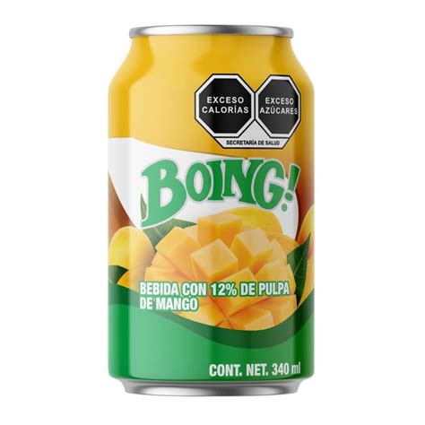 Bebida Boing Sabor Mango 340 Ml Soriana Di 2024