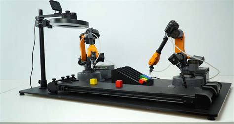 wlkata robotics ai automatic sorting line mirobot training cell