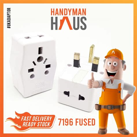 3 Way Universal Multiple Adapter 13a 3 Pin Uk Plug Multi Adaptor Round Flat Socket Charger