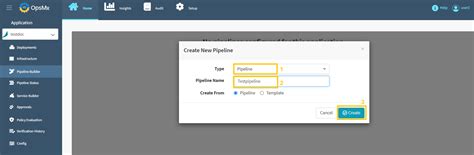 Create A Pipeline Opsmx Isd Documentation