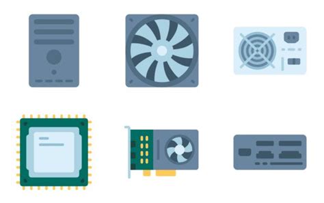 Premium Vector Icons Of Computer Hardware Designed By Juicy Fish Computer Hardware