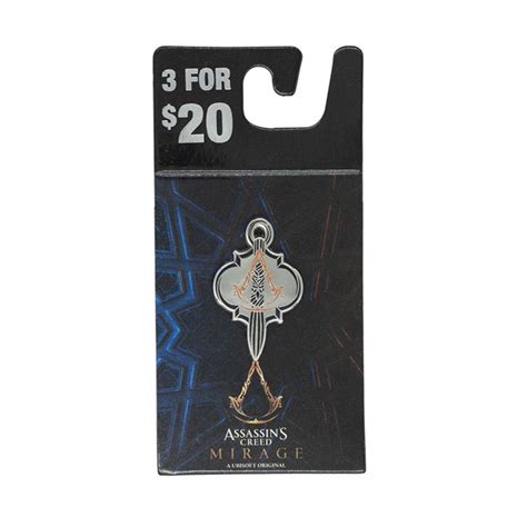 Assassins Creed Mirage Assassins Logo Pin Clothing Zing Pop