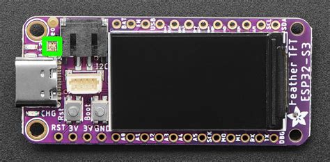 Neopixel Led Adafruit Esp32 S3 Tft Feather Adafruit Learning System