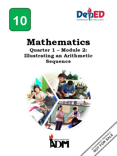 Math 10 Module 2 Aritmetic Sequence Pdf Learning Understanding