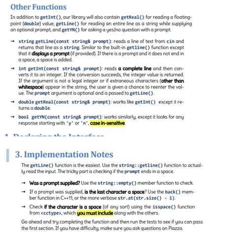 solved other functions in addition to getint our library