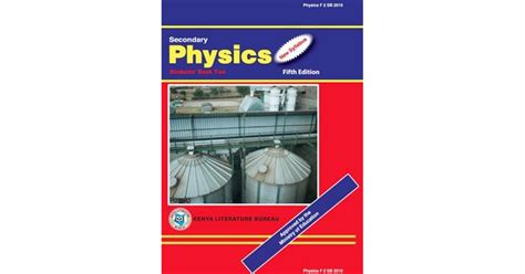 Secondary Physics Students Book Two By Kenya Literature Bureau