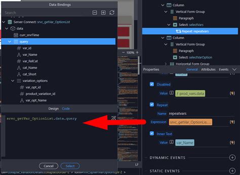Disable Dynamic Select Option Based On Condition Need Help Wappler Community