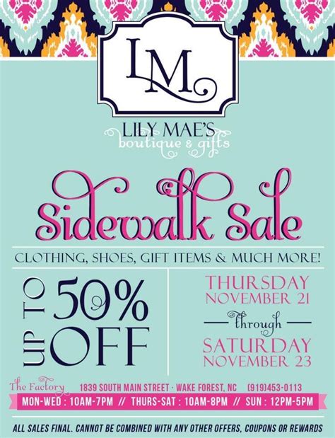 Fashion Boutique Pamphlet At Arthur Dwyer Blog