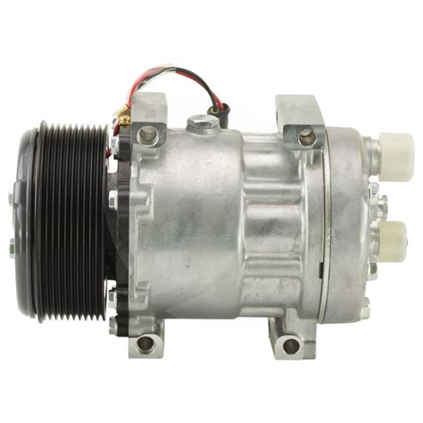 Compressor Case Ih Puma 210 Tractor S Series Repl Sanden Sd7h15 12v 10pv 123mm Direct