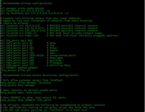 how to configure basic squid proxy server start with linux mannu linux