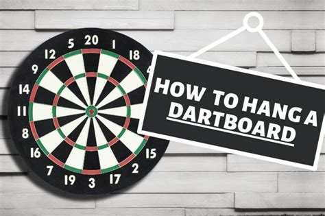 How To Hang A Dartboard DartHelp Com