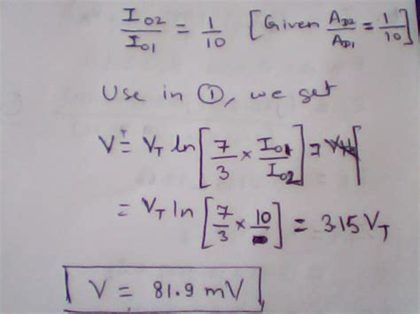 [solved] video example ve 4 2 analysis using the exponential diode