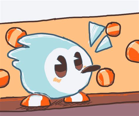 Sonic As A Tiny Bird Drawception
