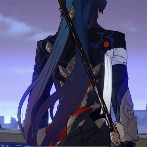 Hsr Black Character Blade With Masked Genshin Characters Blade