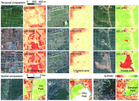 Temporal And Spatial Validation Of Ts Rsei Maps Temporal Validation