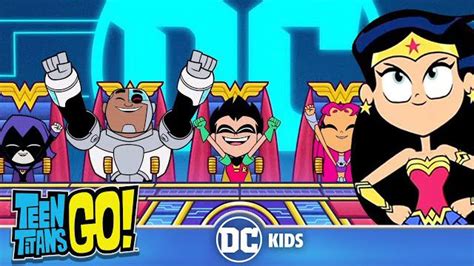 کارتون تایتان های نوجوان با داستان زن شگفت انگیز