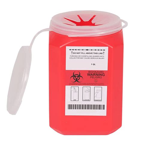 Secure Needle Disposal Replacement Container 1 Quart Drain Net