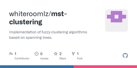 GitHub Whiteroomlz Mst Clustering Implementation Of Fuzzy Clustering