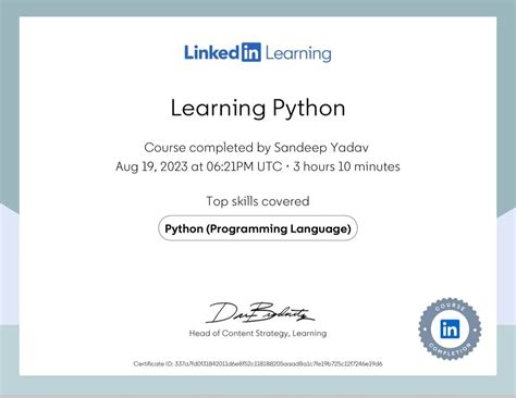 Sandeep Yadav On Linkedin Keeplearningkeepgrowing