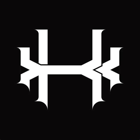 Xk Logo Monogram With Vintage Overlapping Linked Style Design Template 16571779 Vector Art At