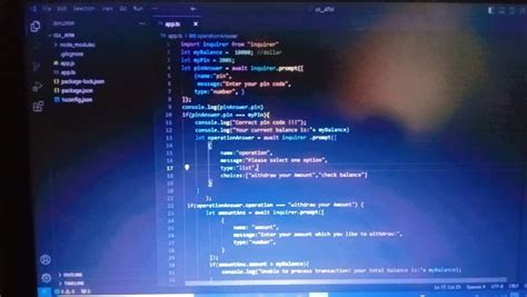 Syeda Dua Zehra On Linkedin Code Of Command Line Atm Machine Project Dear Teachers Sir Zia