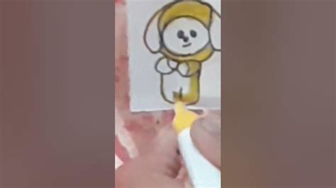 How To Draw Chimmy Bt21 Trending Btsarmy Artandcraftwithadrija Craft Drawing Chimmy Bt21