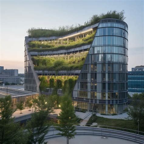 Green Ecological Architecture Designs Midjourney Prompt Promptbase