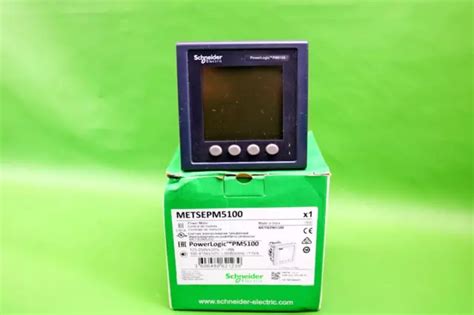 Schneider Powerlogic Pm5100 3 Phase Power Meter 15th Thd Metsepm5100 A578 £189 99 Picclick Uk