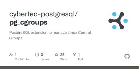 Github Cybertec Postgresqlpgcgroups Postgresql Extension To Manage Linux Control Groups