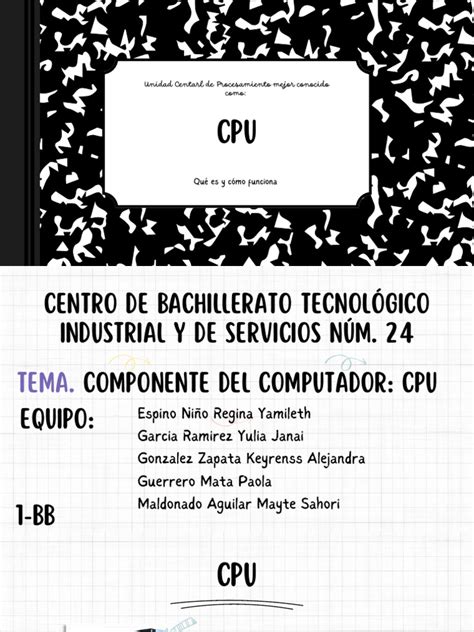 Partes De La Cpu Pdf
